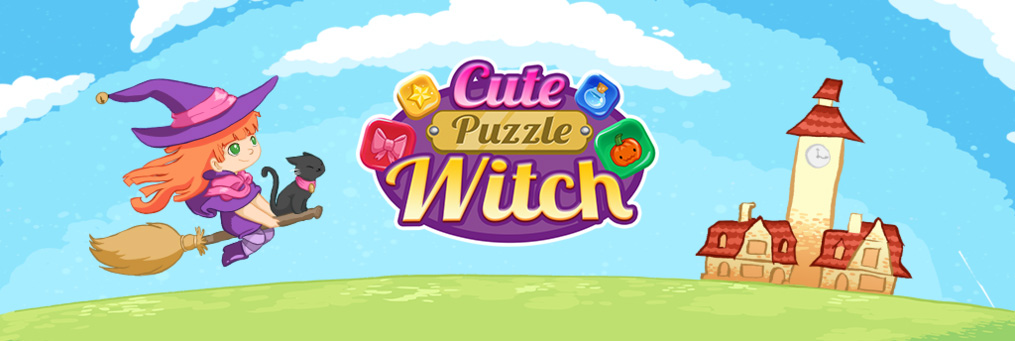 Cute Puzzle Witch 🕹️ Igraj besplatno na Play123