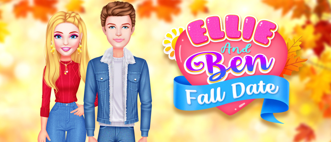Ellie and Ben Fall Date 🕹️ Igraj besplatno na Play123