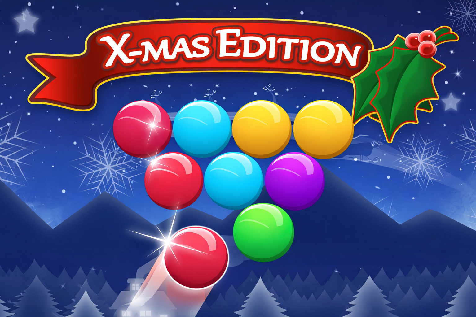 Smarty Bubbles X-MAS Edition 🕹️ Igraj besplatno na Play123