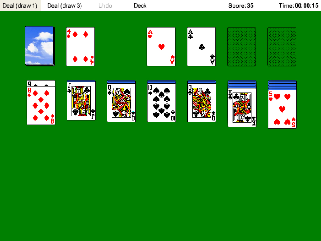 Solitaire Windows 🕹️ Igraj besplatno na Play123