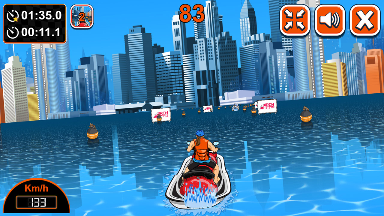 Watercraft Rush 🕹️ Igraj besplatno na Play123